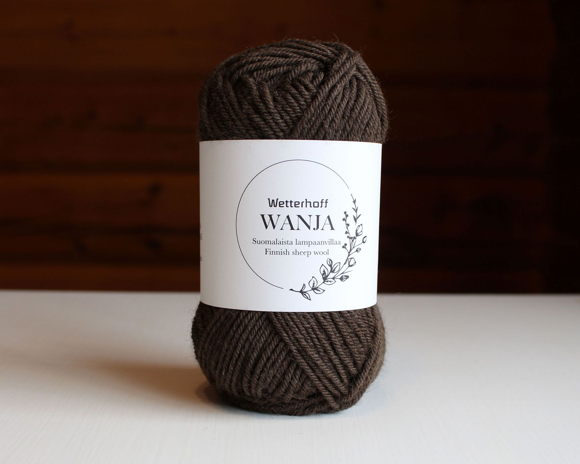 WANJA - 1242 ruskea 50 G - Wetterhoff verkkokauppa